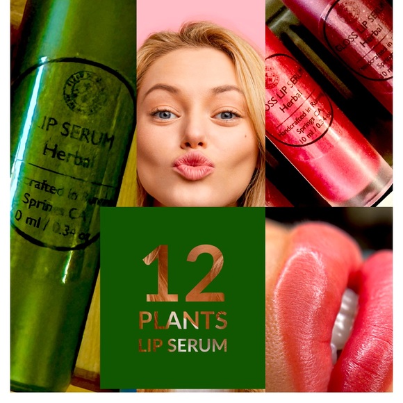 Skincare | Lip Serum Crafted With Organic Herbs And Oils To Moisturize ...